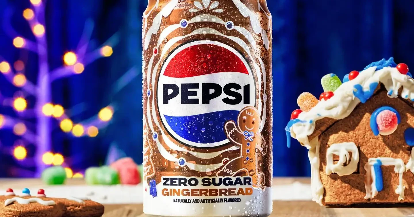 Pepsi Gingerbread Returns to UK Shelves | ThatChristmasMagic.com