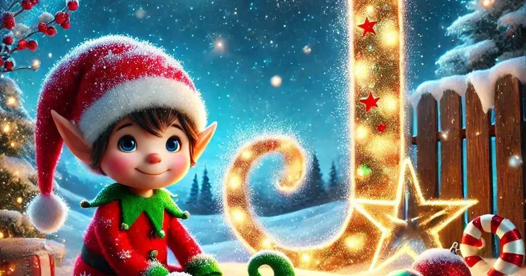 AI Image of elf with names beginning 'J' | ThatChristmasMagic.com