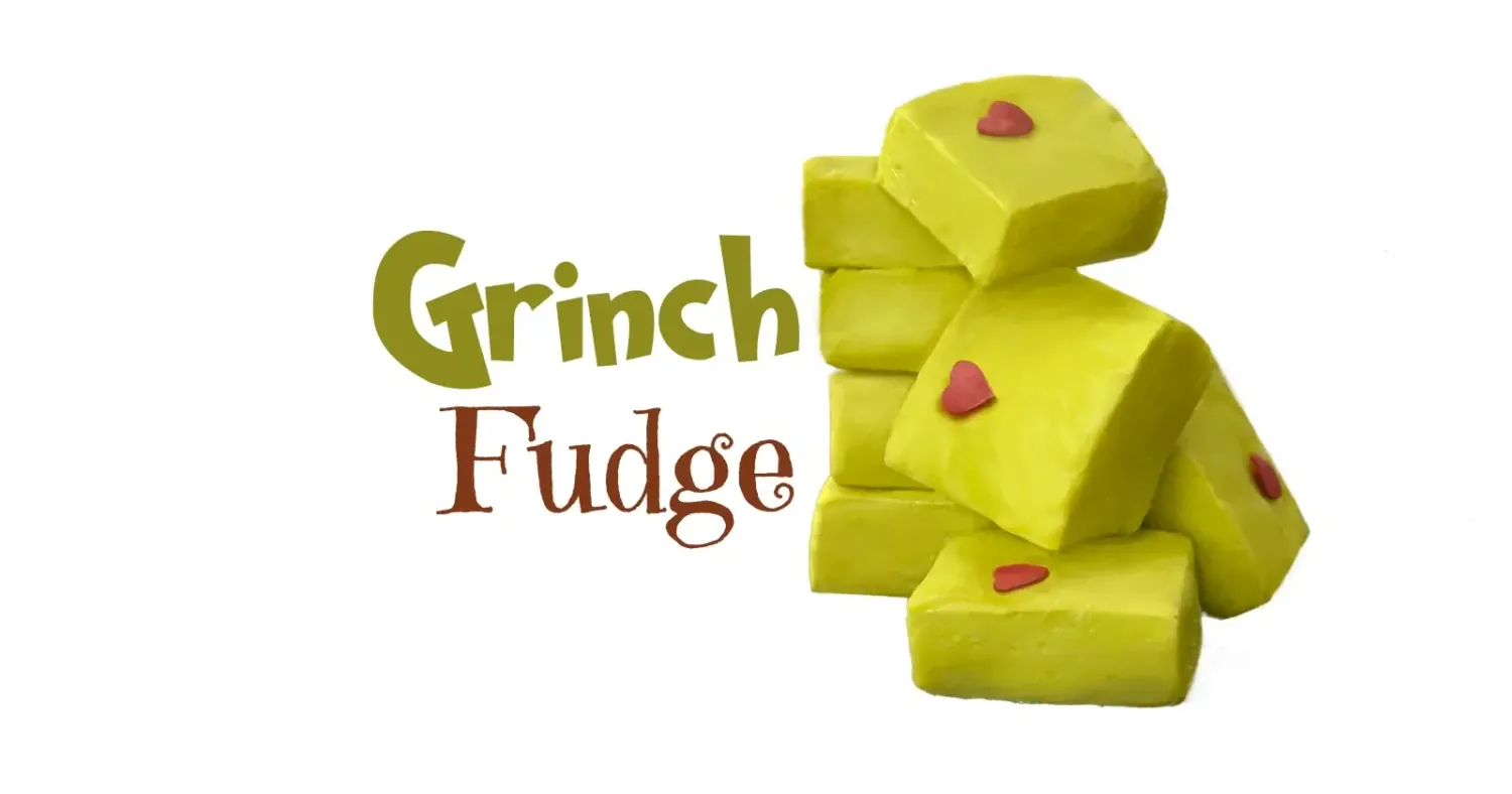Grinch Fudge | ThatChristmasMagic.com