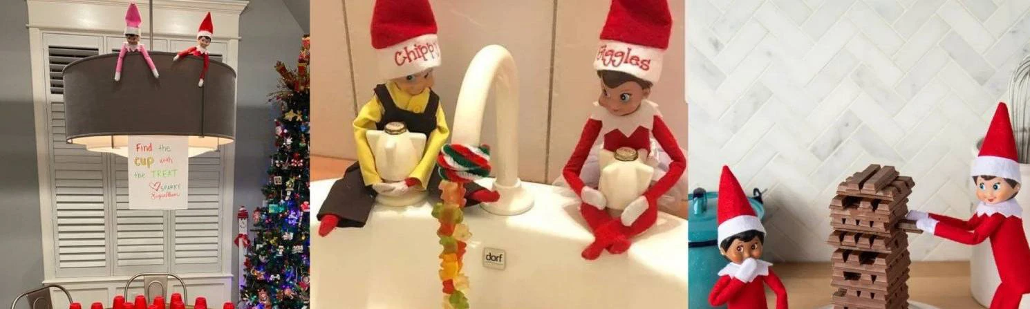 The Best & Most Clever Elf On The Shelf Ideas | ThatChristmasMagic.com