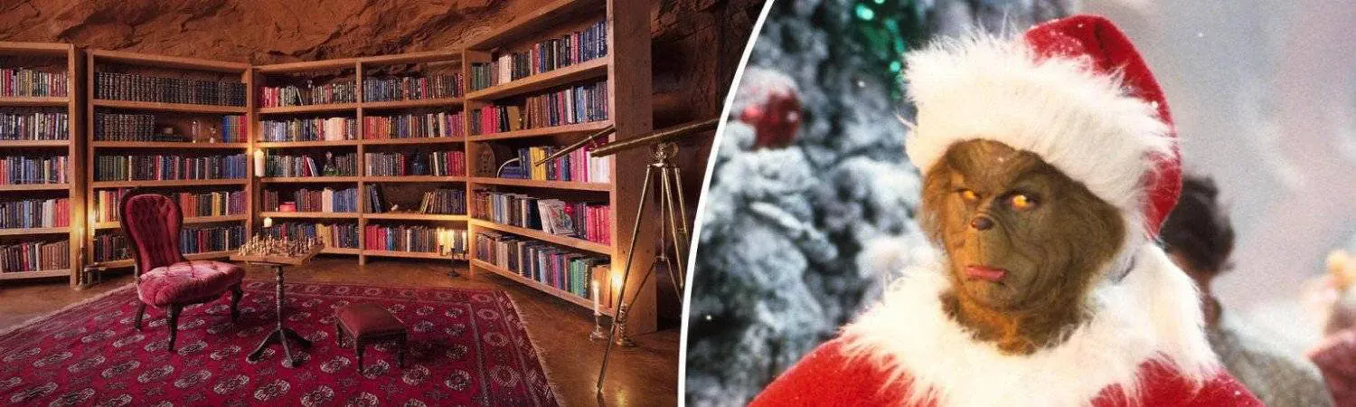 Stay at the Grinch's Cave | ThatChristmasMagic.com