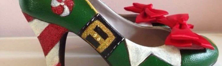 Custom Made Christmas Shoes | ThatChristmasMagic.com